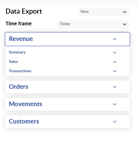 Data Export Dashboard User Manual – © Delivety Help Center